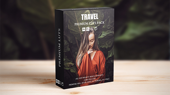 Cinematic Moody Green Drone Travel LUTs Pack, Add Ons | VideoHive